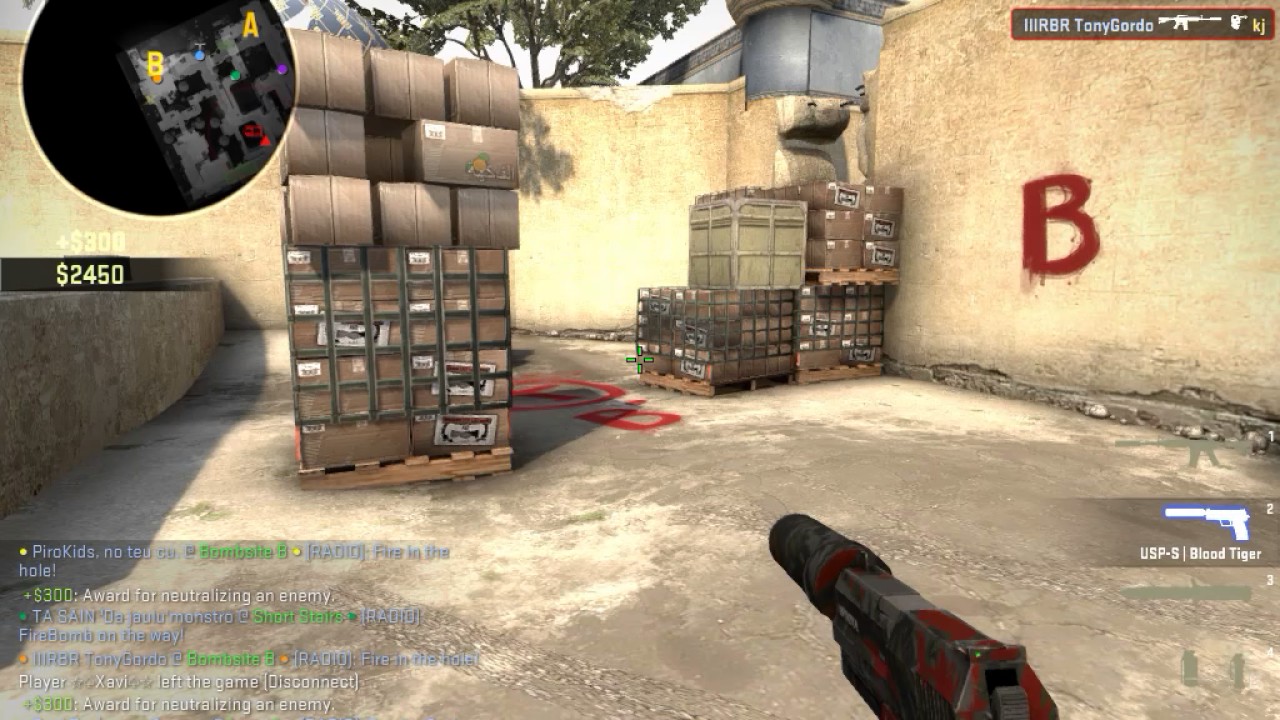 Counter strike Global Offensive last round - YouTube