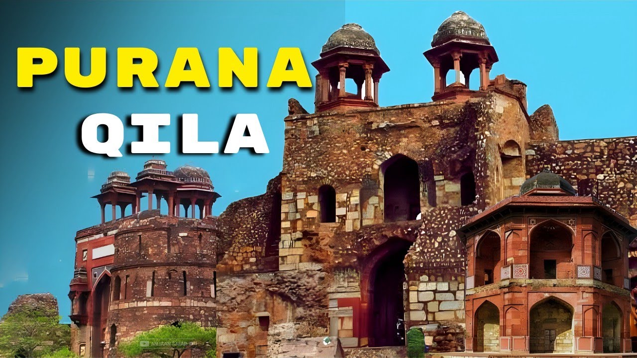 Purana Qila Delhi Vlog । Purana Kila Kisne Banwaya Tha । Old Fort Delhi Vlog With History And
