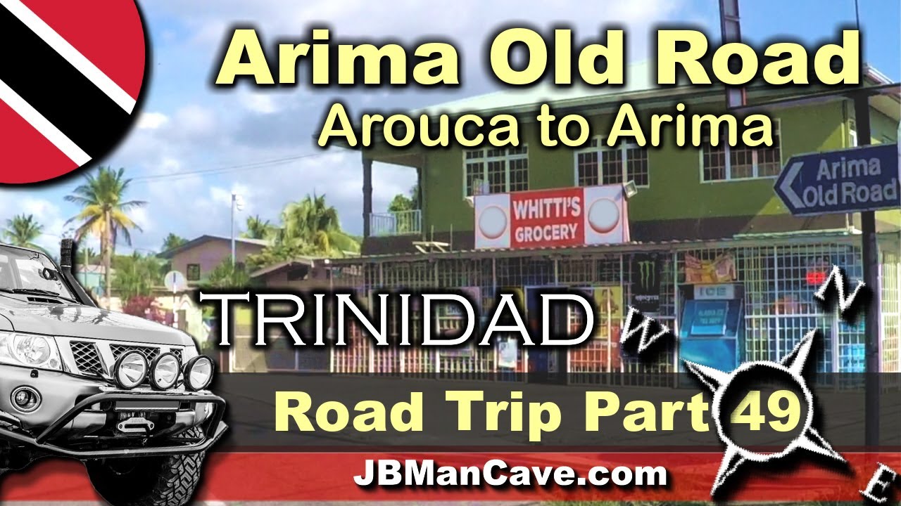 Arima Old Road from Arouca to Arima Trinidad and Tobago Caribbean road ...