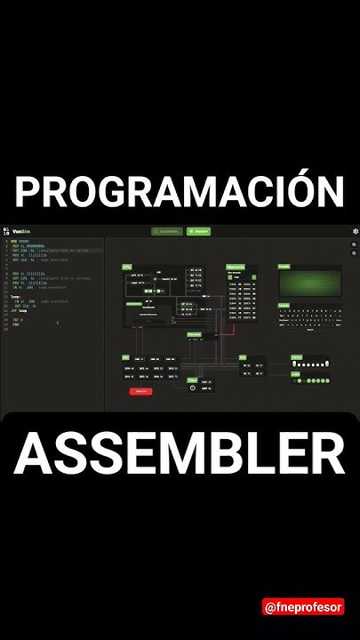 Programación en Assembler | Aprender Assembly con VonSim - YouTube