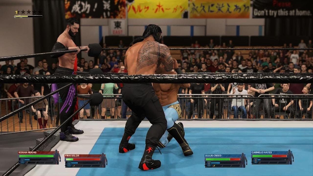 2v2 wwe 2k24 in ps5 - YouTube