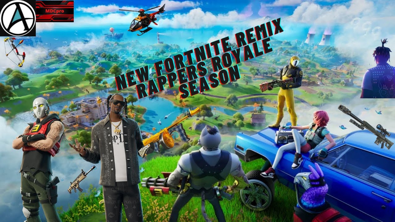 New Fortnite Remix Rappers Royale Season - YouTube