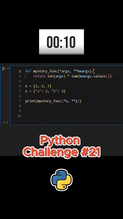 Can You Solve This Python Args Unpacking Puzzle? 🐍 #PythonChallenge - YouTube