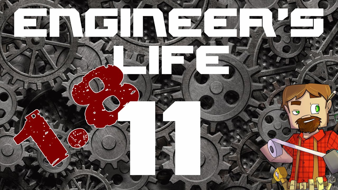 Modded Minecraft: Engineer's Life! Episode 11: Steel Plates and Base ...
