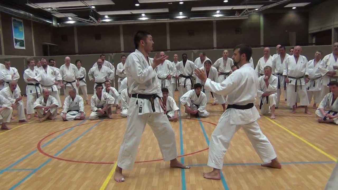 Sensei SHIMIZU.stage JKA - YouTube