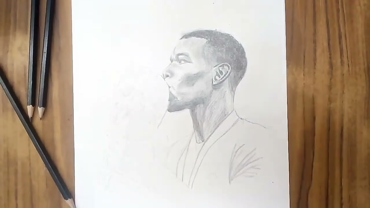 Dibujo de Paul Pogba — Speed drawing - YouTube