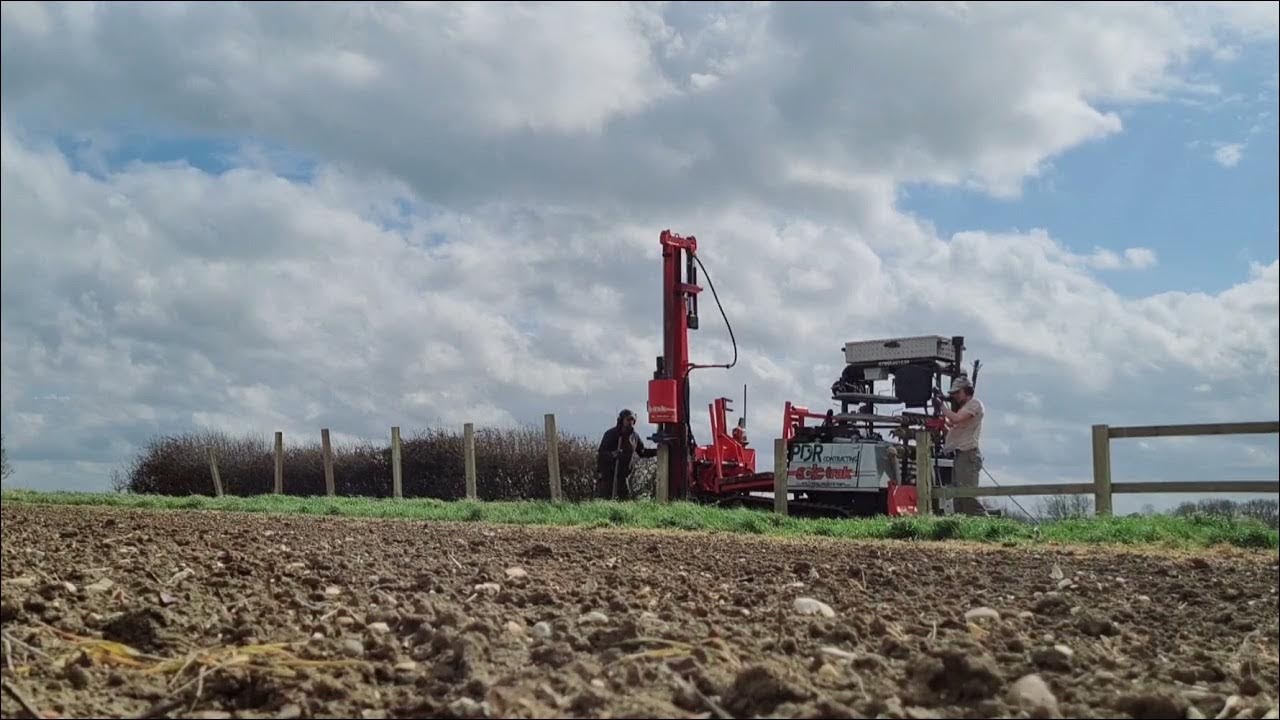 One pass Post & Rail with Solotrak and on board compressor and side ...