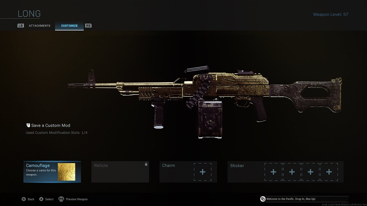 PKM MOUNTED AND GOLDEN!!! - YouTube