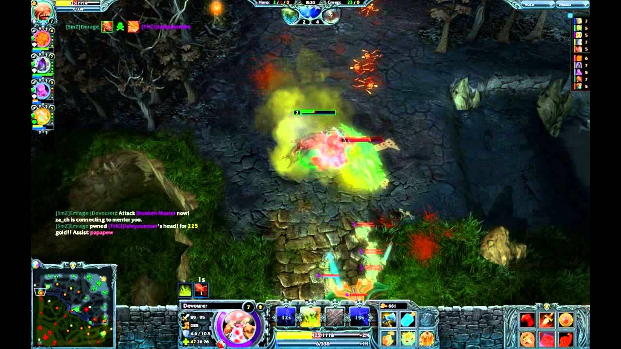 Let's Play Together - Heroes of Newerth Devourer Commentary [Gameplay ...