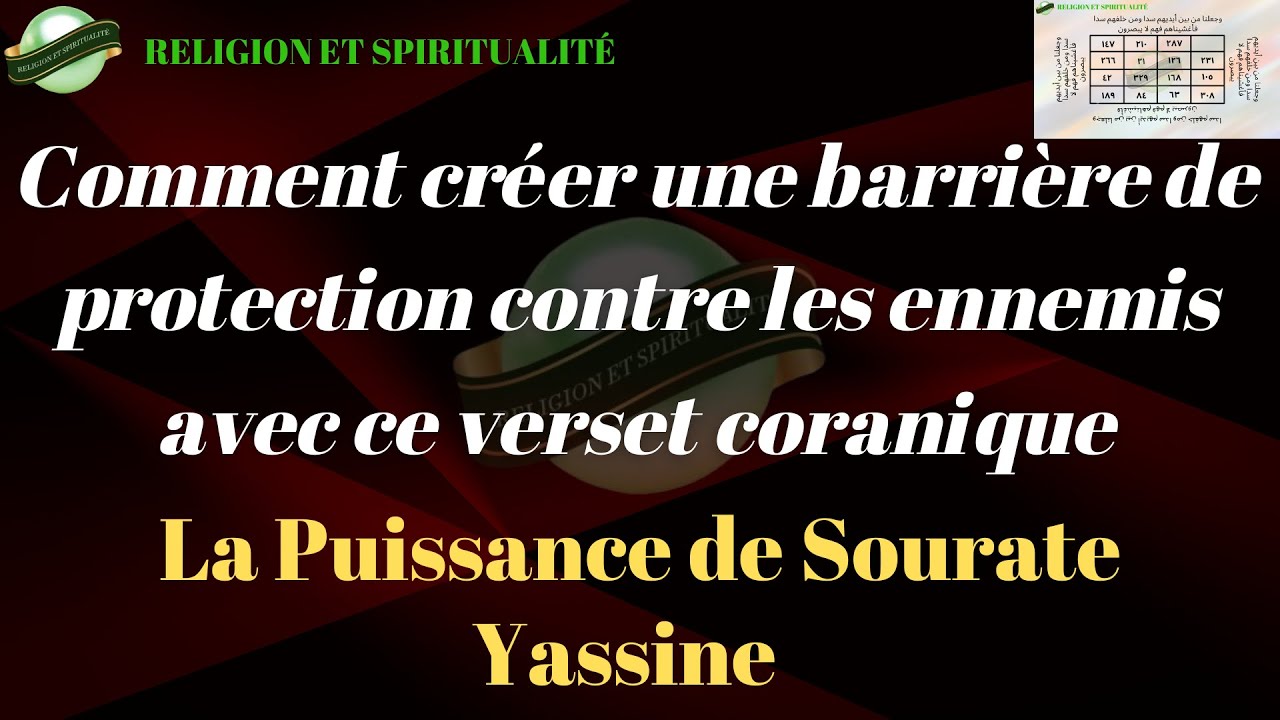 Comment créer une barrière de protection contre les ennemis avec ce ...