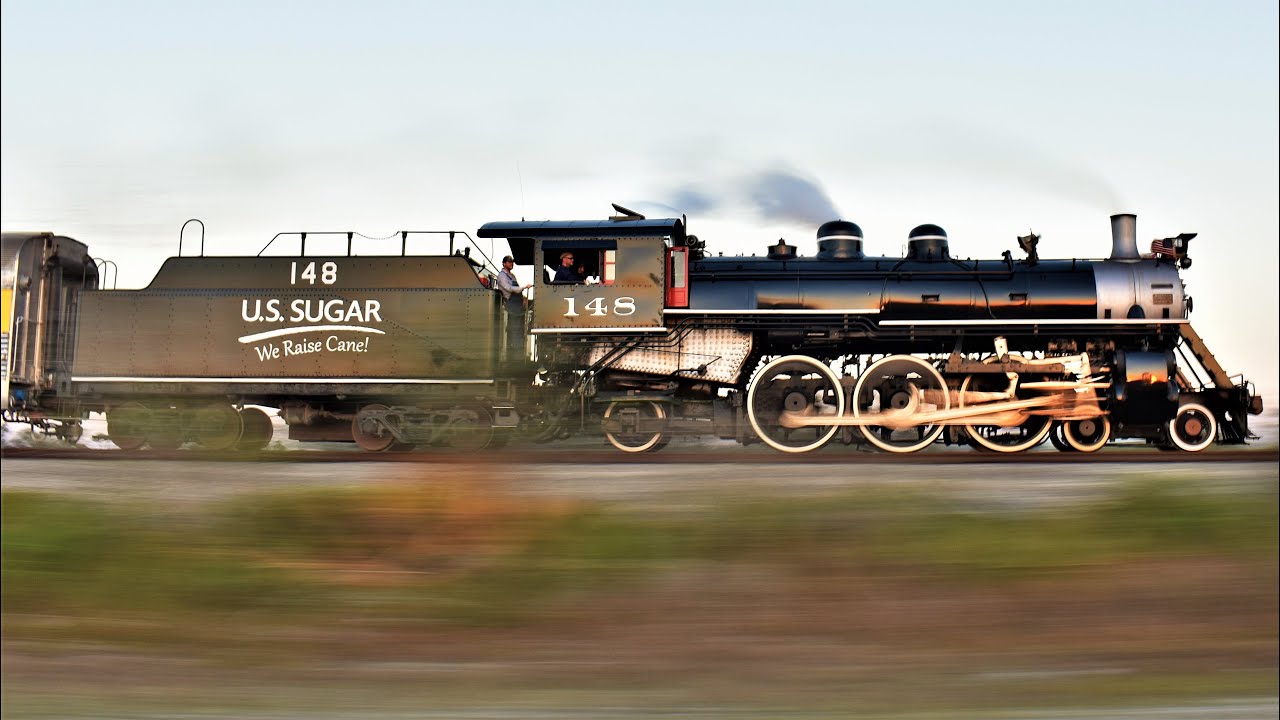 U S Sugar 148 Florida s Sweetest Steam Train YouTube