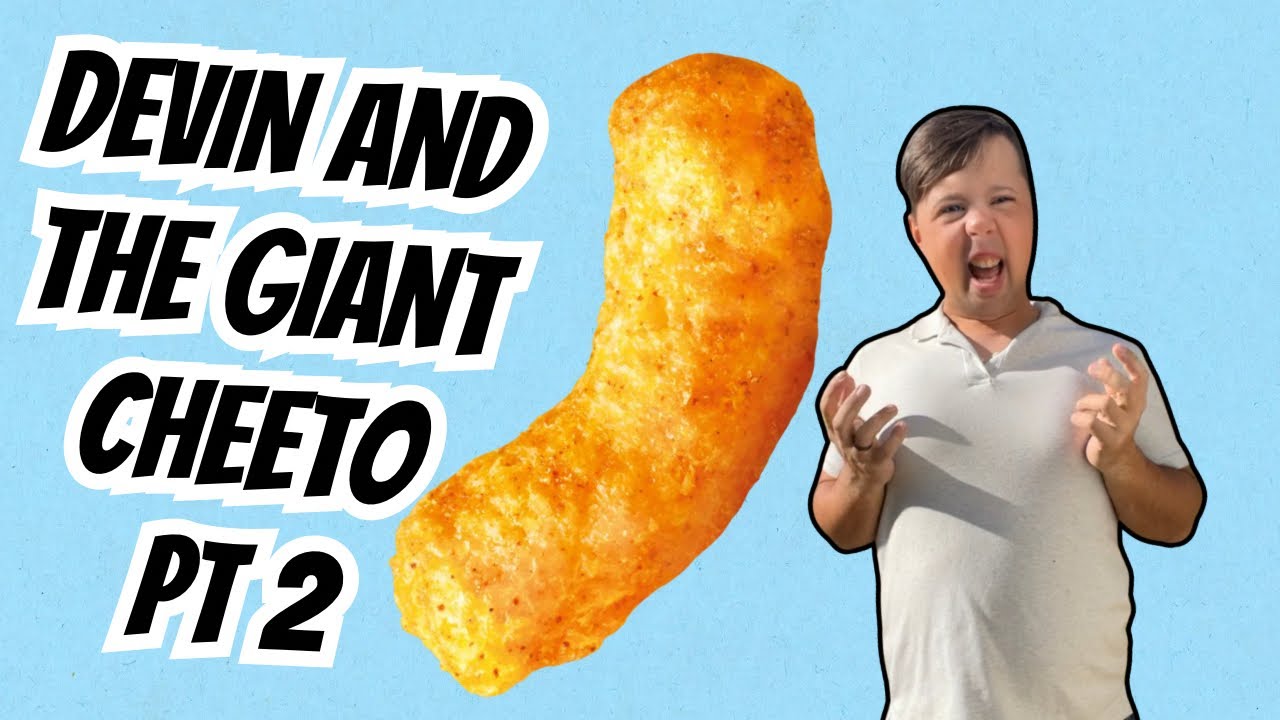 DEVIN AND THE GIANT CHEETO PT 2 - YouTube