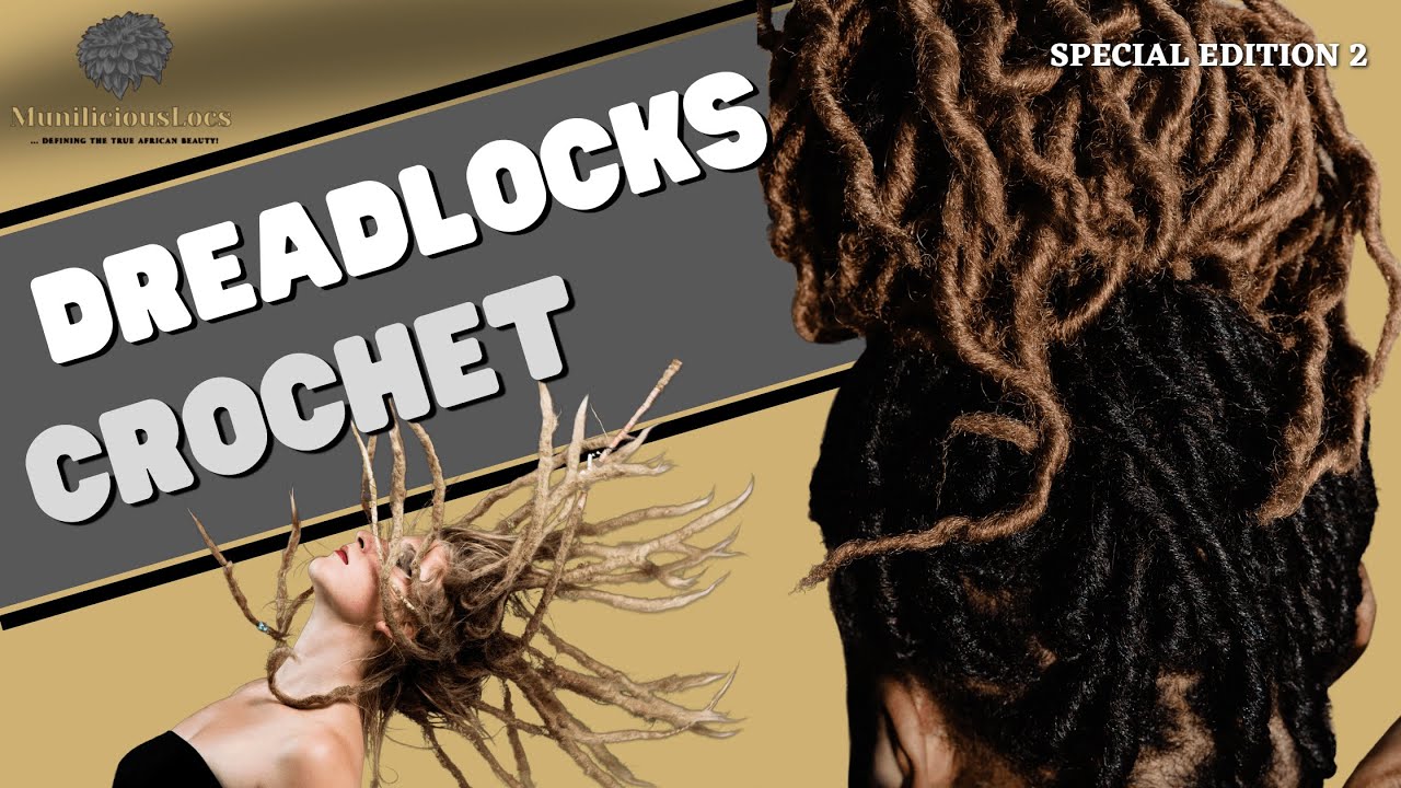 Dread Relock with Crochet Pin - YouTube