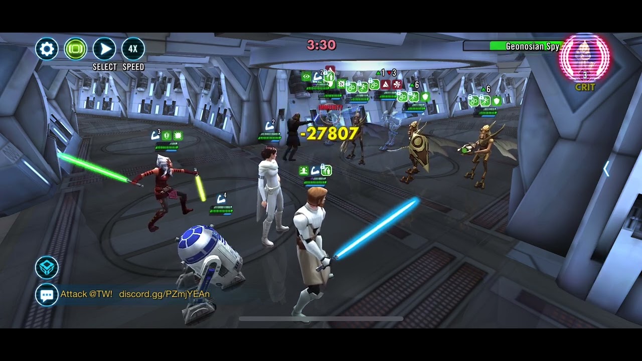 Padme vs Poggle omicron TW - YouTube