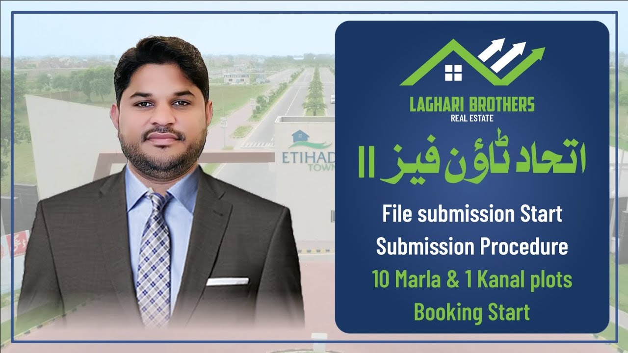 Etihad Town Phase-II | File Submission Procedure | Booking Forms | 10 ...