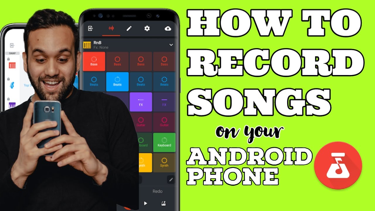 How To Record Song Covers On Android Phone Bandlab Tutorial Video - YouTube