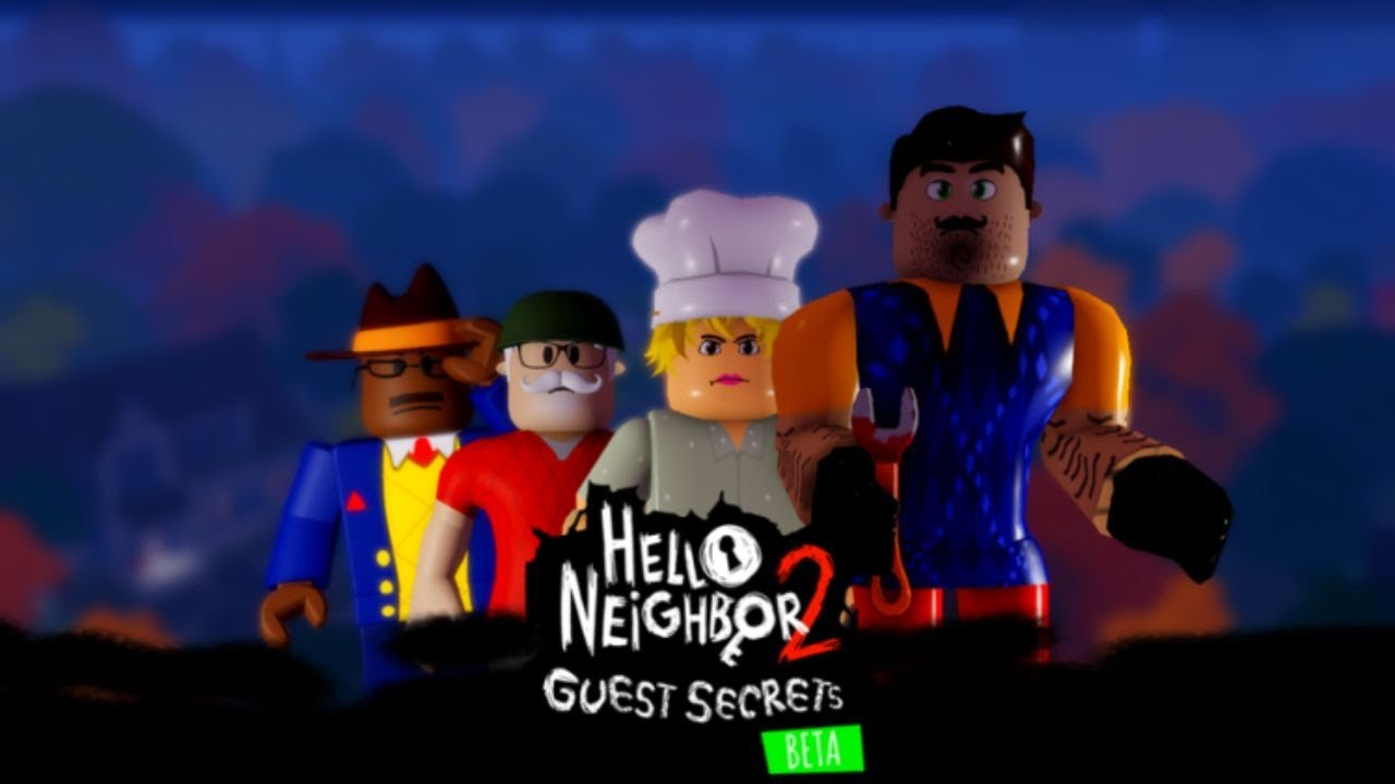 Hello Neighbor 2: Guest Secrets (act 1 and 2) Walkthrough ROBLOX - YouTube