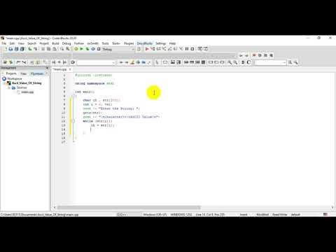 C++ program to print ASCII Value of All Characters in a String - YouTube