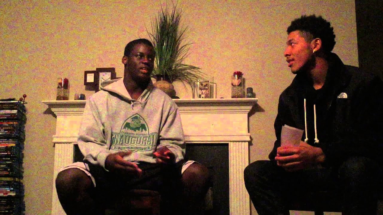 Rayvon Johnson talks with Charlotte 49er's Corey Nesmith - YouTube
