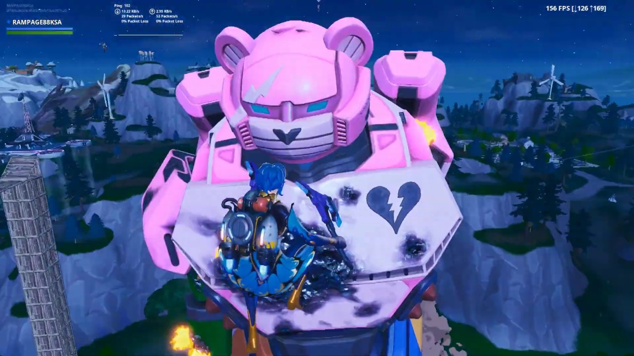 Fortnite ROBOT vs MONSTER EVENT - YouTube