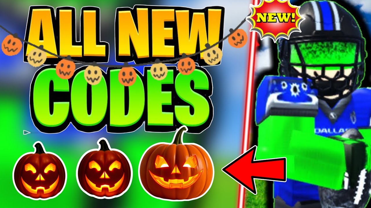 🎃 Event Special 🎃 NFL UNIVERSE FOOTBALL CODES - ROBLOX ULTIMATE ...