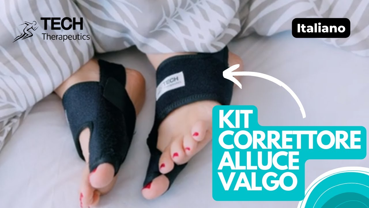 IT - Kit Correttore Alluce Valgo | Tech Therapeutics - YouTube
