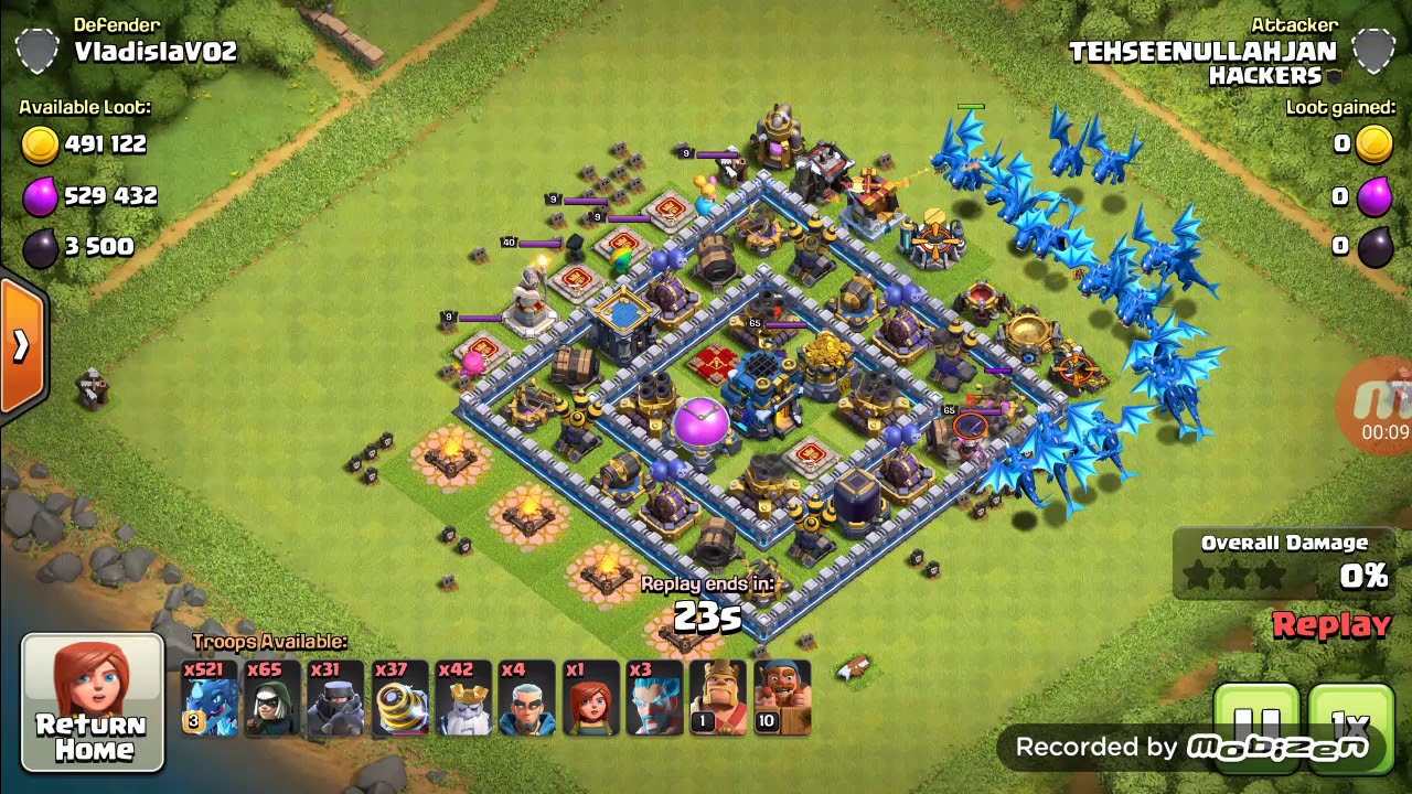 Attack in clash of magic - YouTube