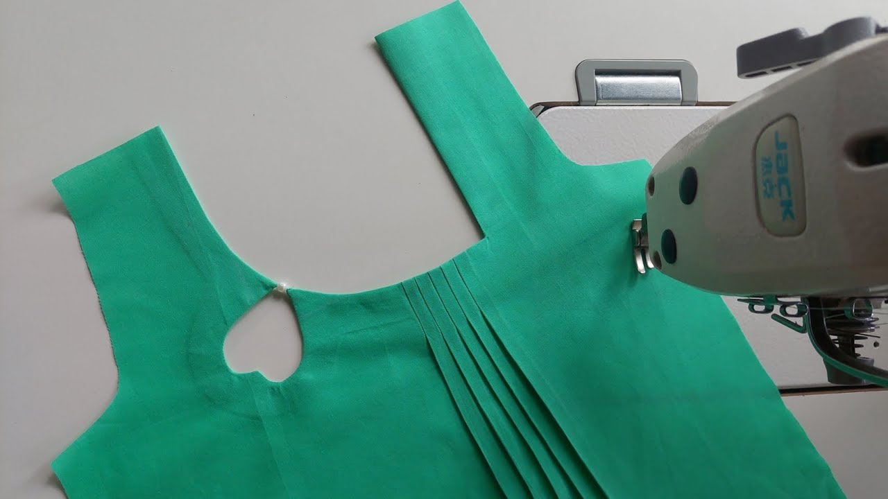 Beautiful and cool neck design for sewing lovers - YouTube
