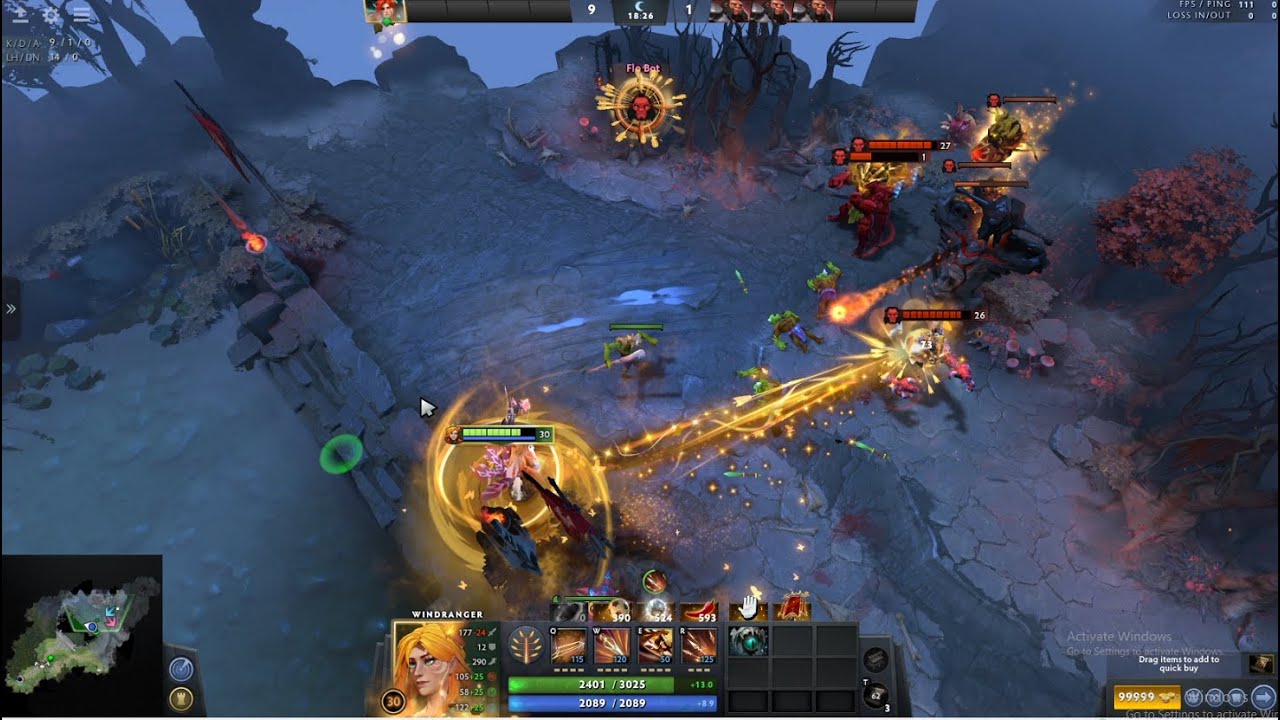 Compass of the Rising Gale — Windranger Arcana Skill Effect and Ambient ...