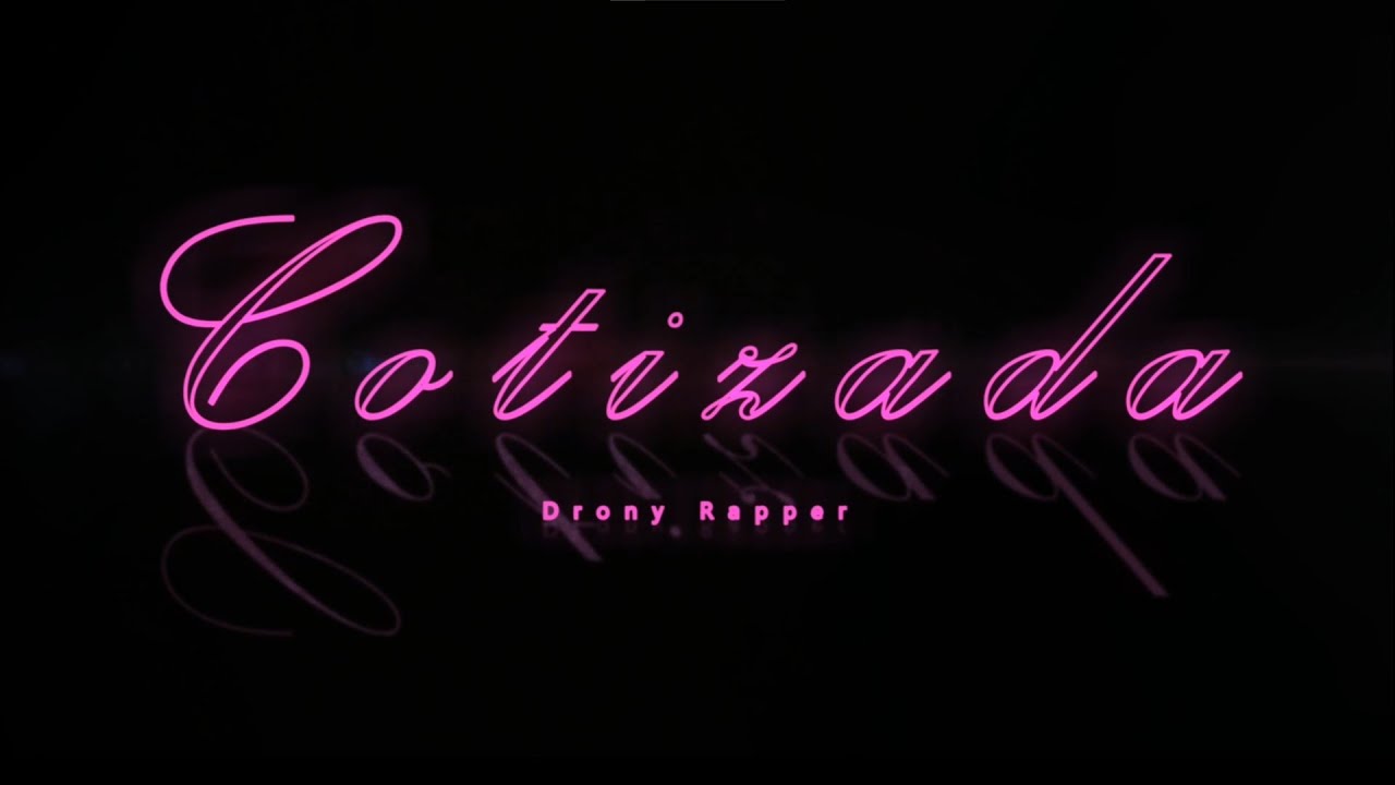 Drony Rapper - Cotizada (Visualizer) - YouTube