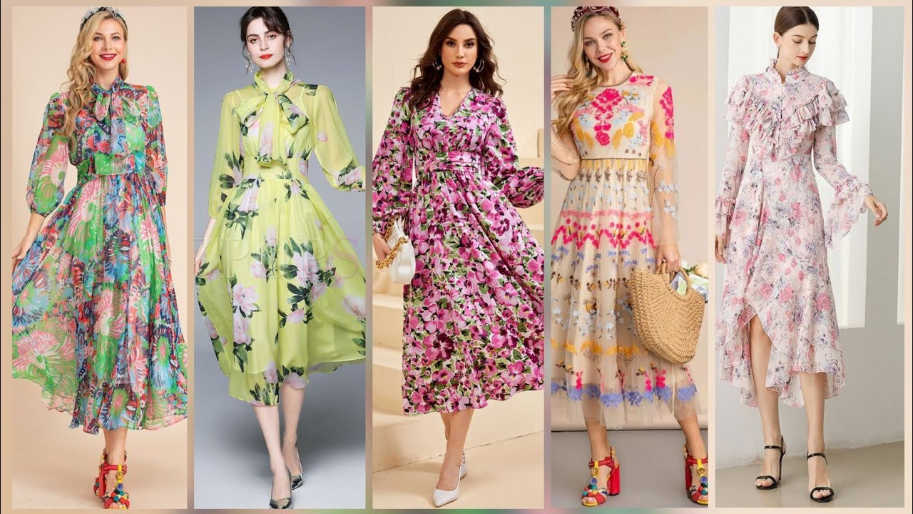 Casual Wear Summer Frocks/Women Dresses - YouTube