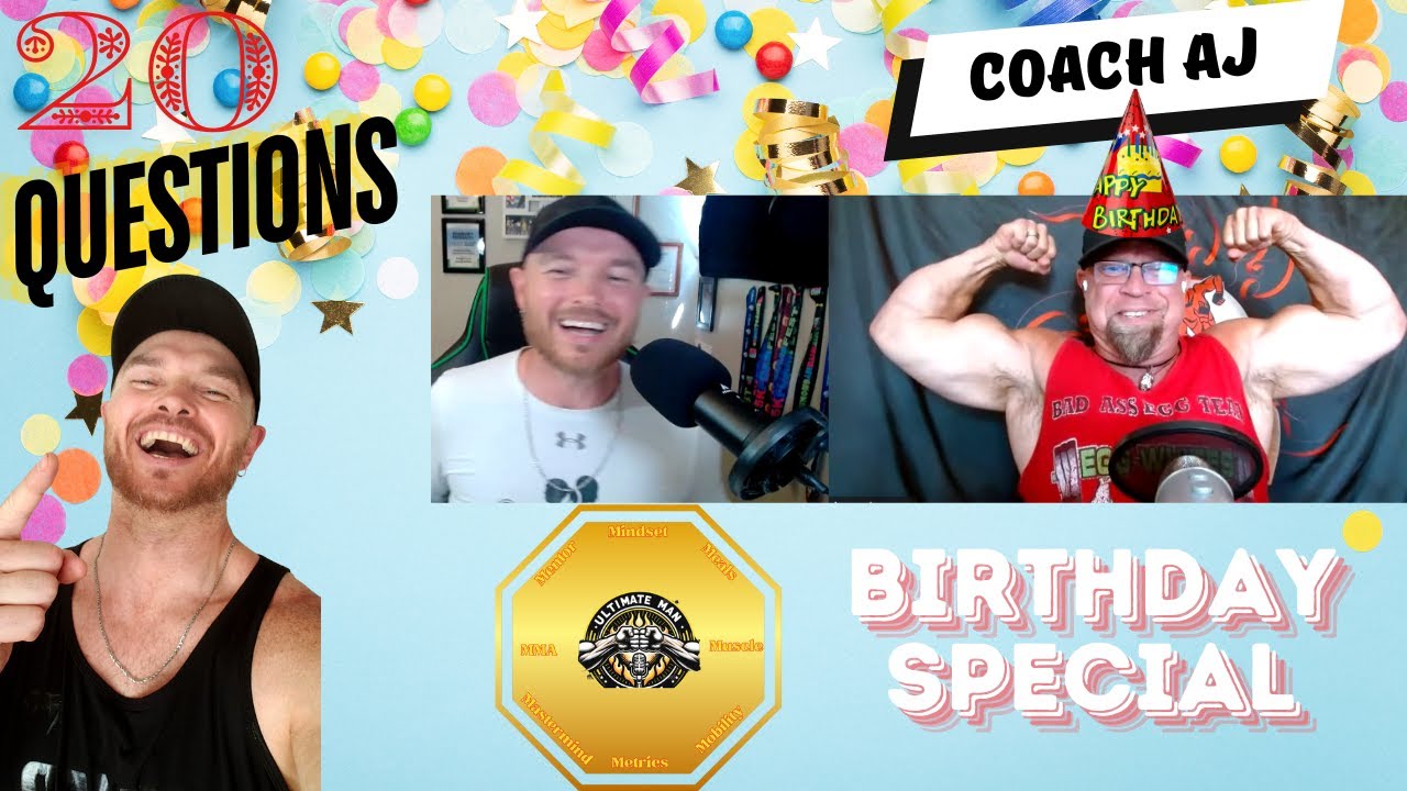 20 Birthday Questions with Coach AJ (Health Fitness and Fun!) - YouTube