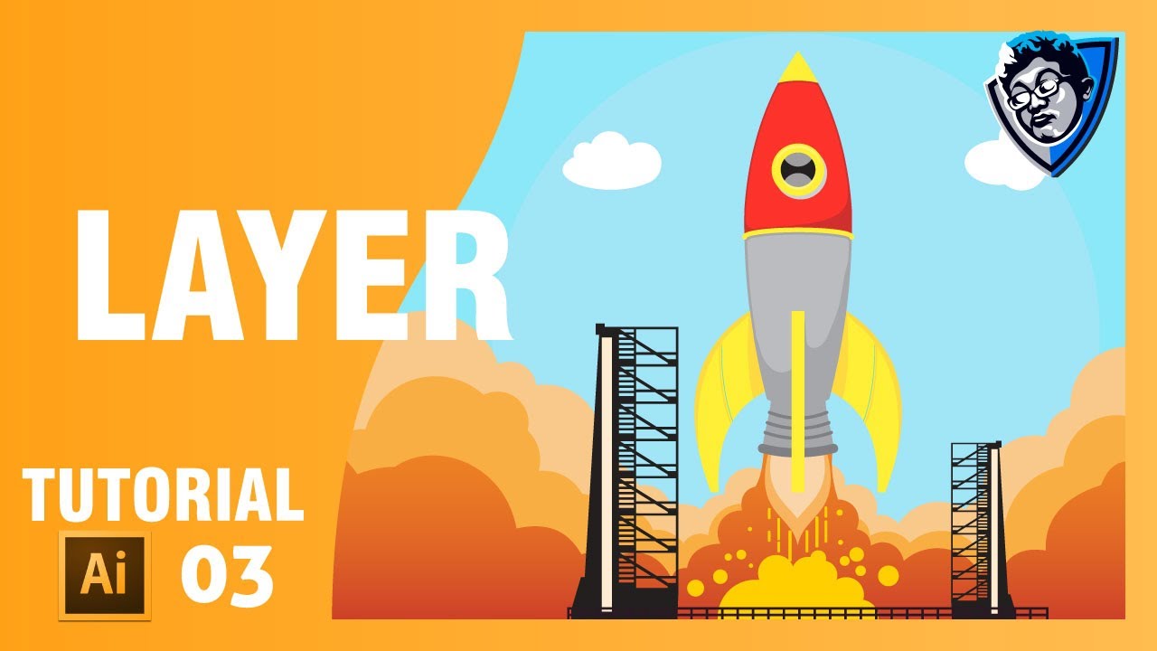 Tutorial Adobe Illustrator untuk pemula #03 Layer - YouTube