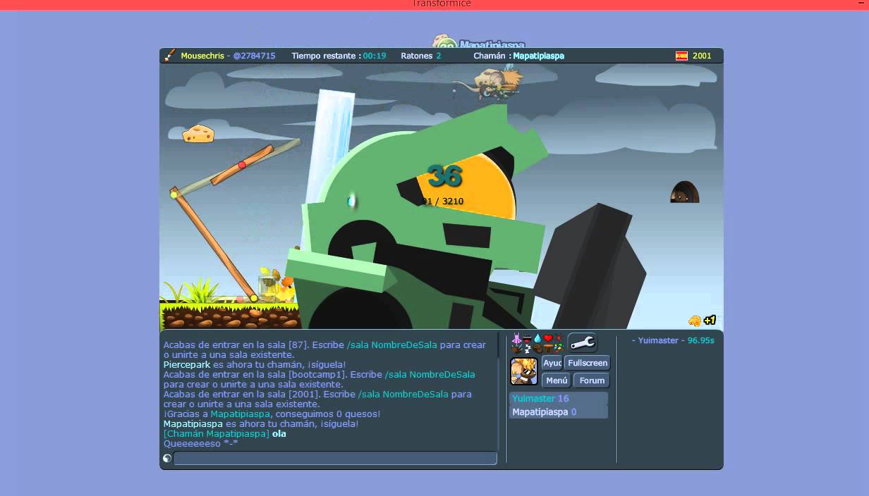 jugando en transformice :) - YouTube