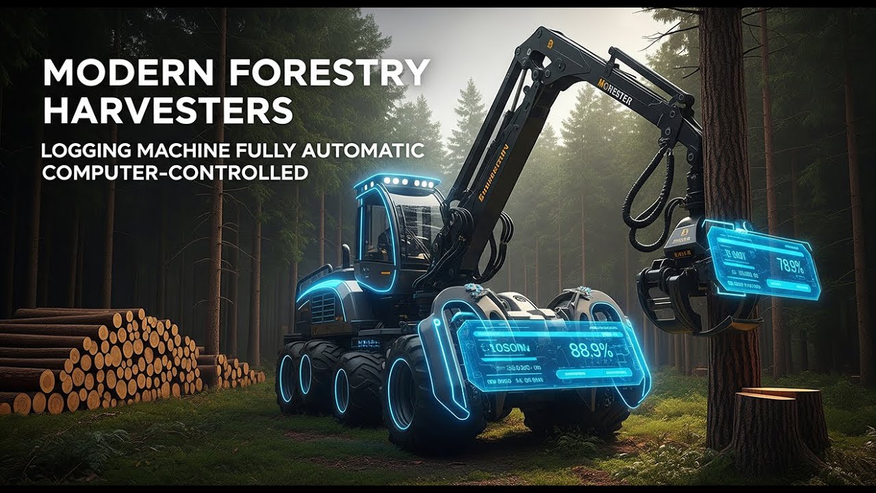 Logging Manipulators Fully Automatic Computer-Controlled Imported Wood ...
