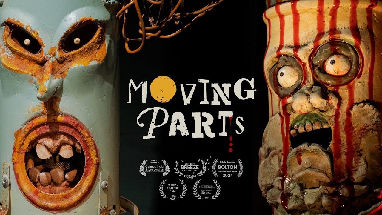The Stop-Motion Short "Moving Parts" Mixes Music, Horror, and Macabre Humor