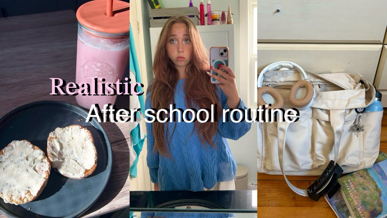 PRODUCTIVE AFTER SCHOOL ROUTINE🌟📝 as a senior in high school - YouTube
