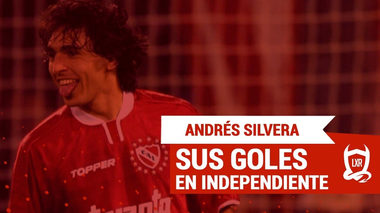 Todos los goles de Andrés Silvera en Independiente - YouTube