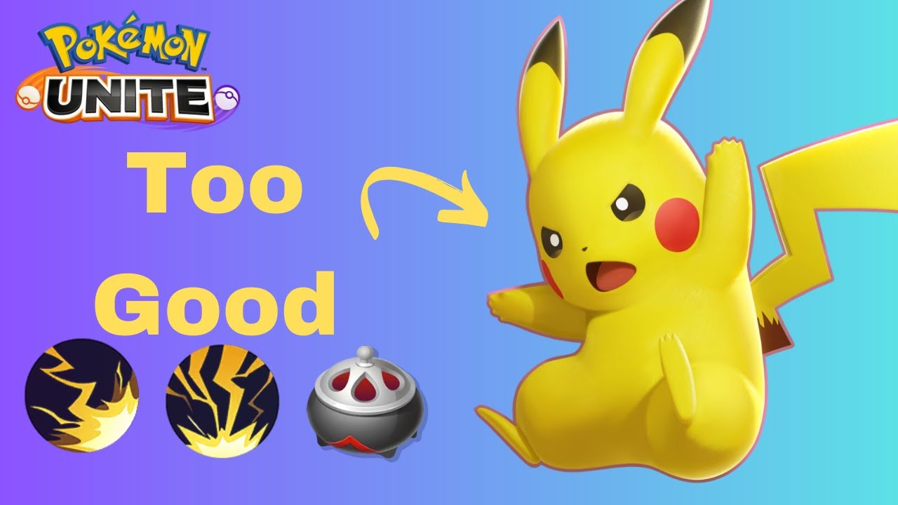 PIKACHU Is so Strong | Pokemon Unite - YouTube