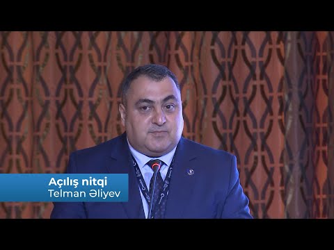 Xəzər Su İnnovasiya Forumu 2023 / Açılış nitqi / Telman Əliyev