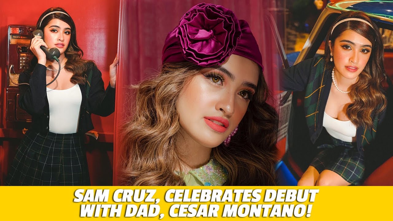 Sam Cruz, celebrates debut with Dad, Cesar Montano! | Star Magic Inside ...
