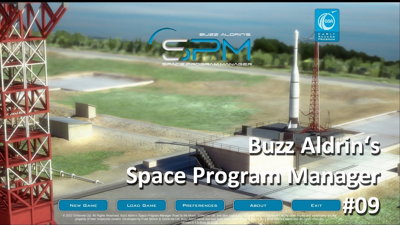 Buzz Aldrin's Space Program Manager - #09 - Buzz Hard Mercury - YouTube