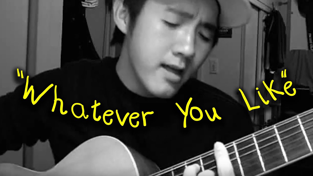 Funny Acoustic Cover of T.I. - "Whatever You Like" & "Live Your Life ...