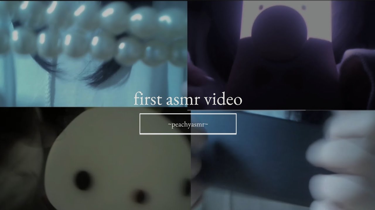 first asmr video :) - YouTube