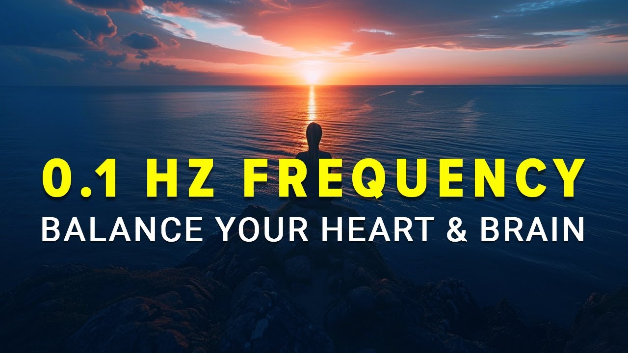 0.1 Hz Frequency and Soothing Heart and Brain Balance Music - YouTube