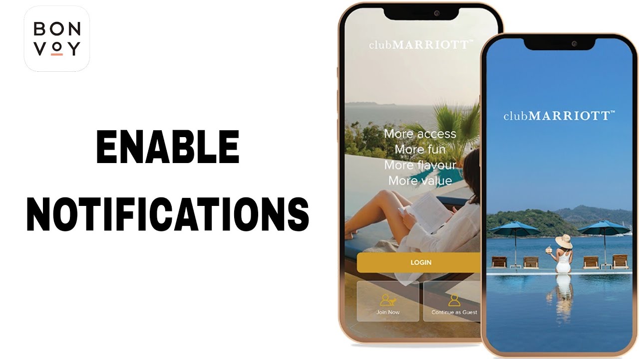 How To Enable Notifications On Marriott Bonvoy App - YouTube