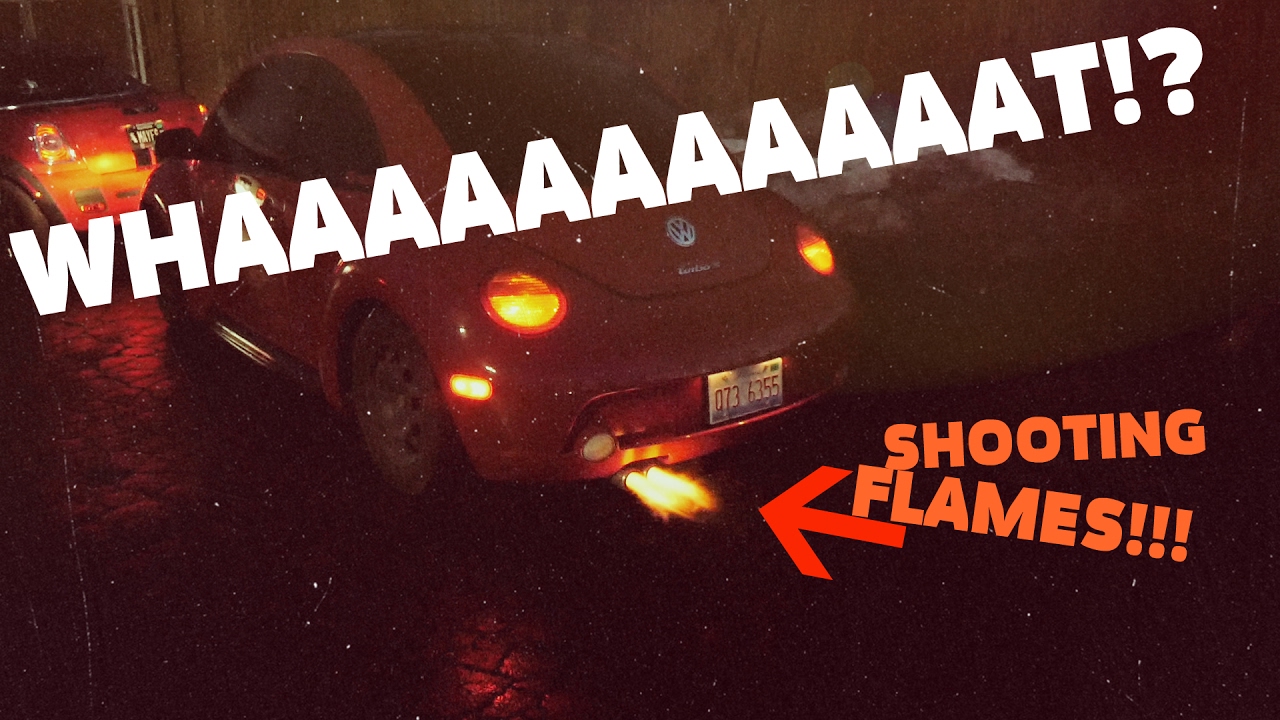 Beetle Shooting Flames! - YouTube