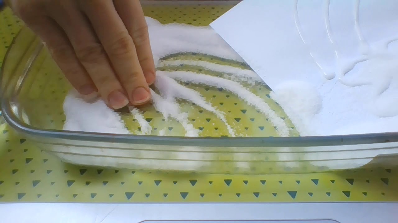 Raised Salt Painting. Art technique. Kids. - YouTube