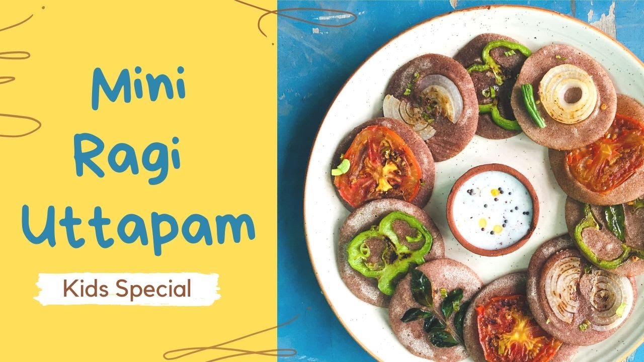 Mini Ragi Uttapam | How to Make Ragi Uttapam | Uttapam Recipe | Pirate ...