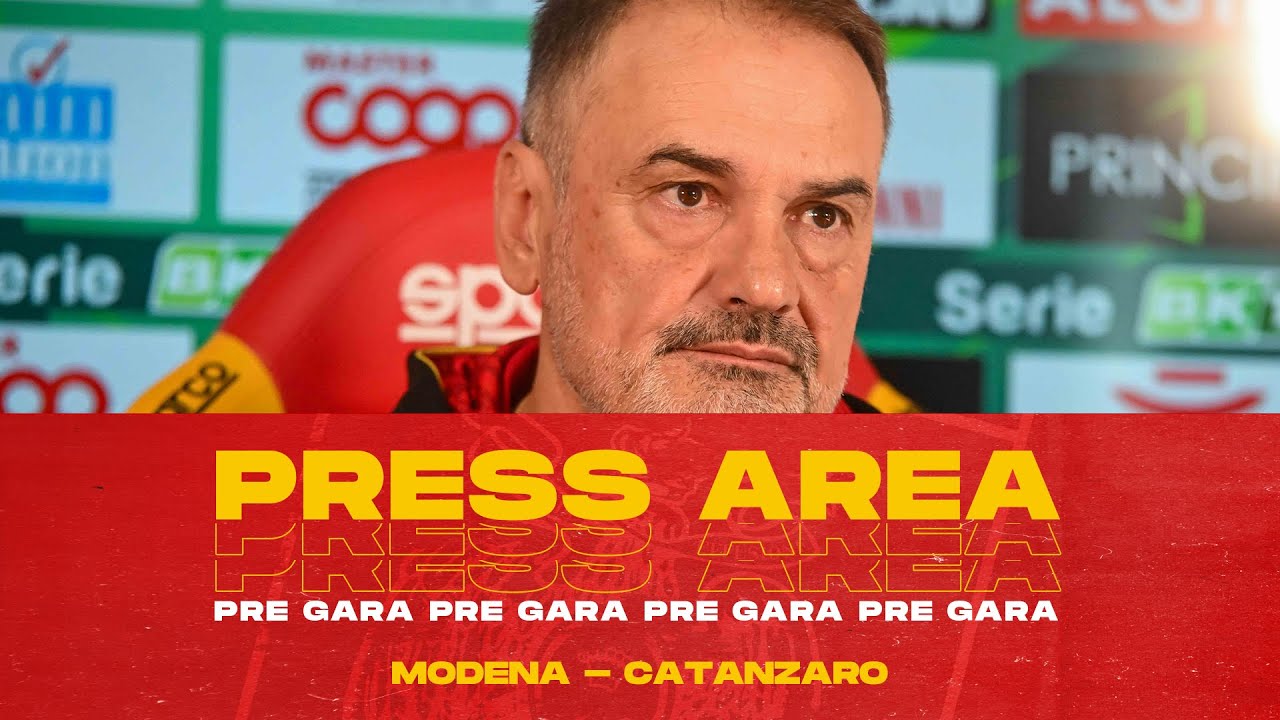 PRESS AREA | VIVARINI ALLA VIGILIA DI MODENA - CATANZARO 🎙 - YouTube